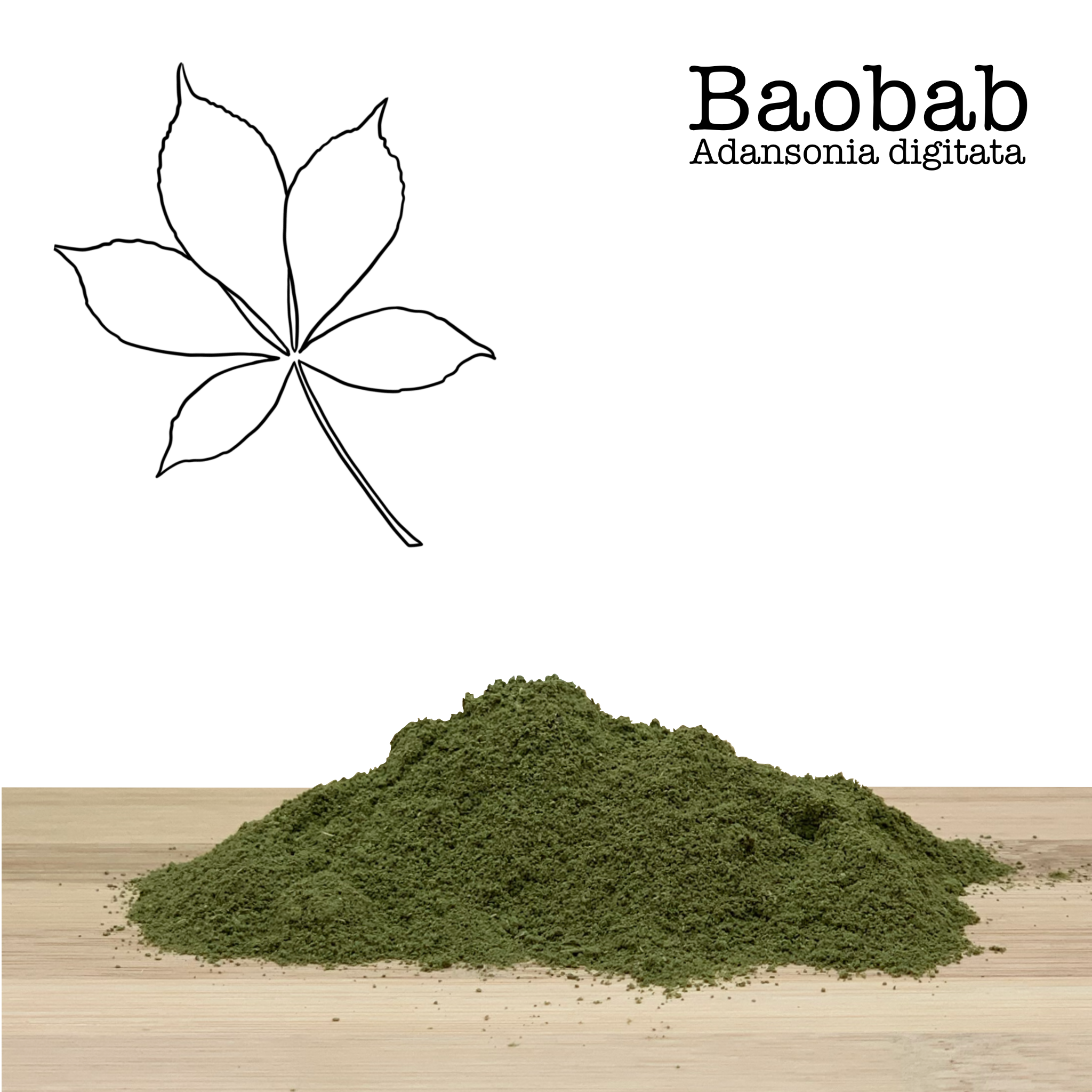 Baobab leaf powder - Baobab des Saveurs